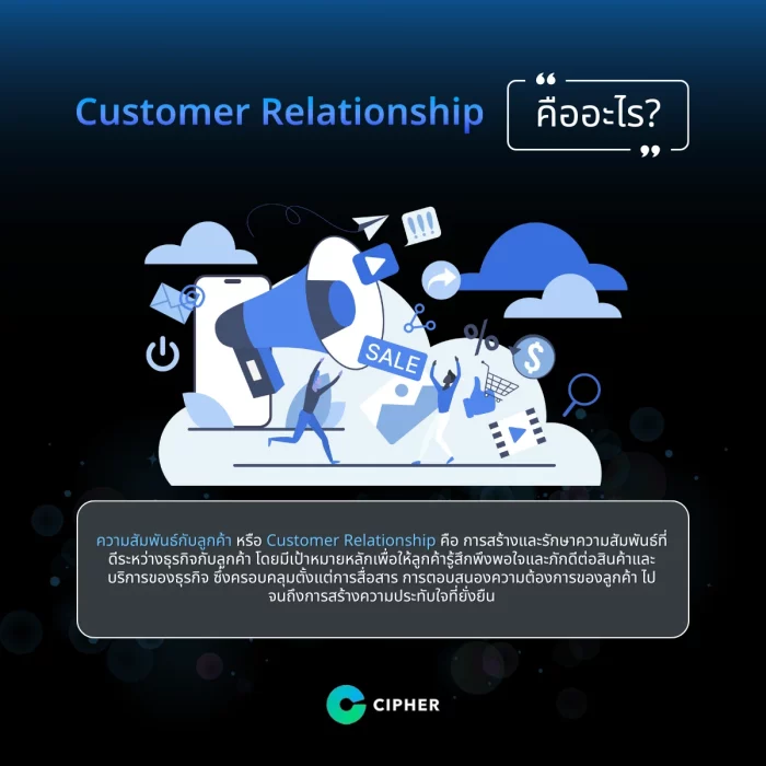 Customer Relationship คืออะไร? เทคนิคการบริหารลูกค้าสัมพันธ์