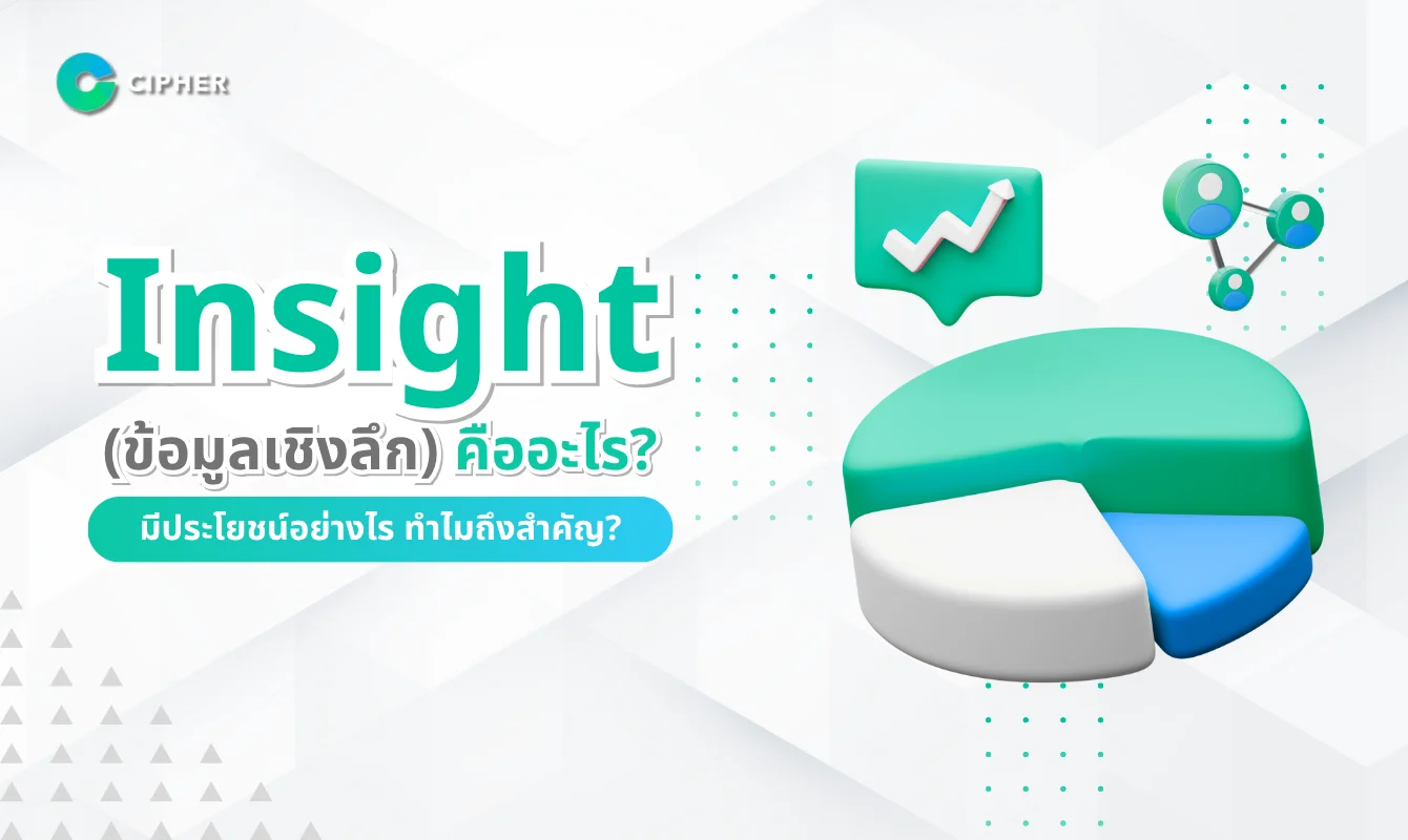 Insight (ข้อมูลเชิงลึก) คืออะไร มีประโยชน์อย่างไร ทำไมสำคัญ?
