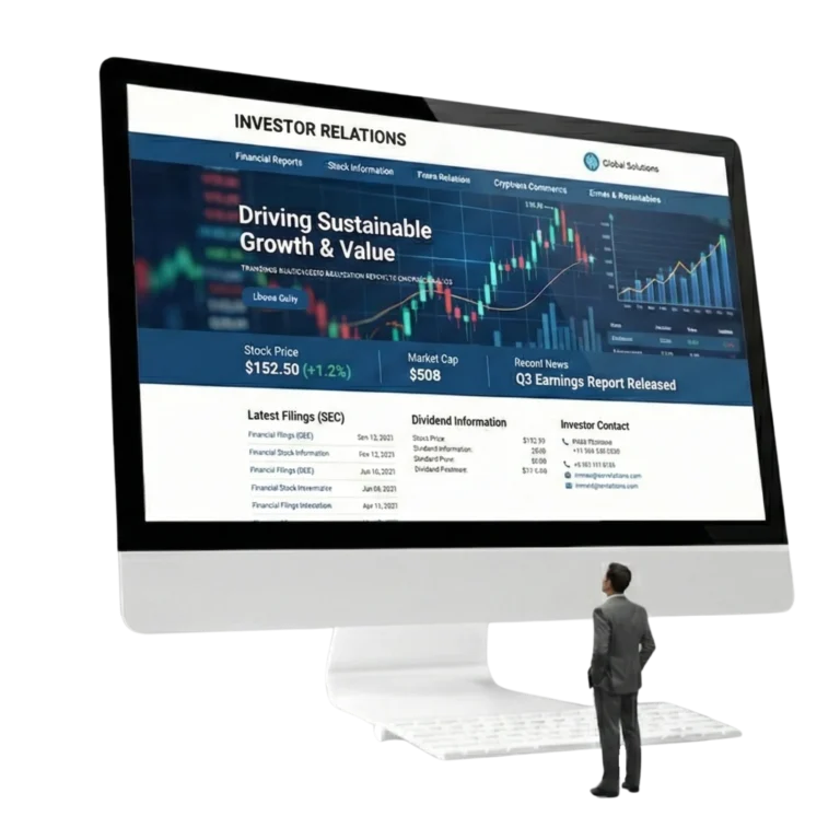 Professional IR Website Development & Design Services