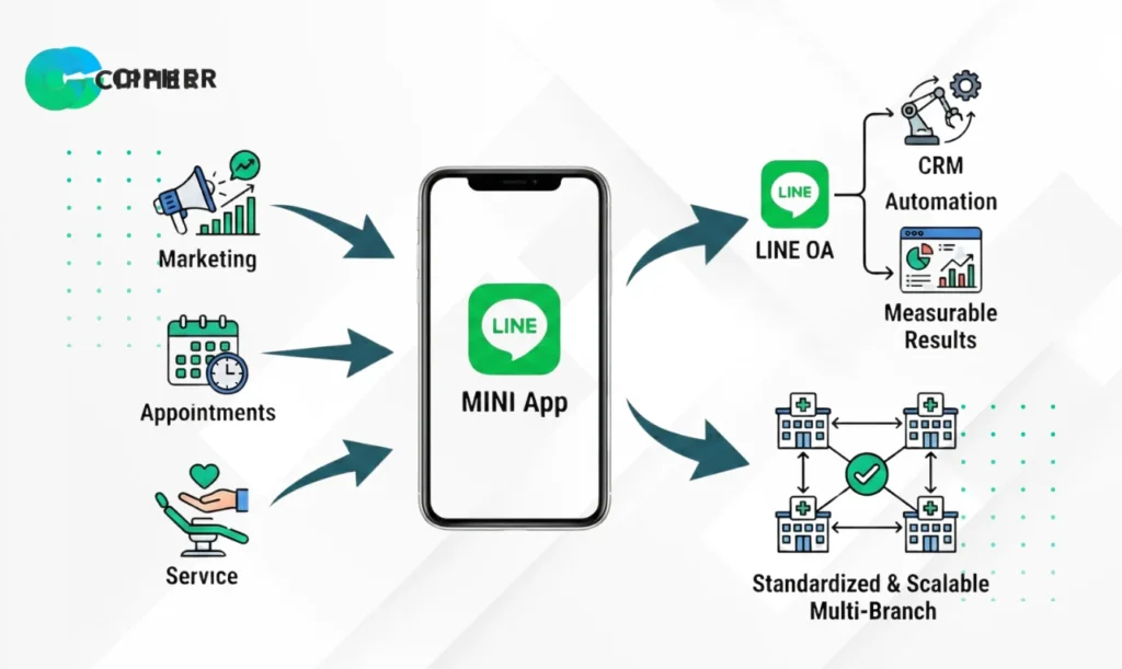5 เหตุผลที่คลิกนิกทันตกรรมควรมี LINE MINI App สำหรับทันตกรรม